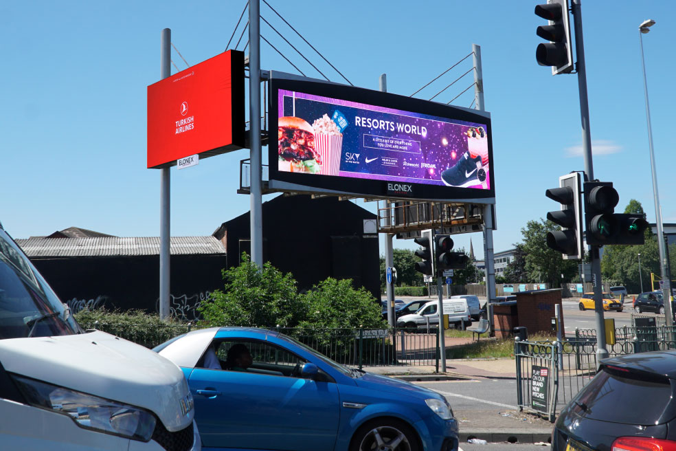 Advertising Screens & Digital Billboards in - Elonex Outdoor Media