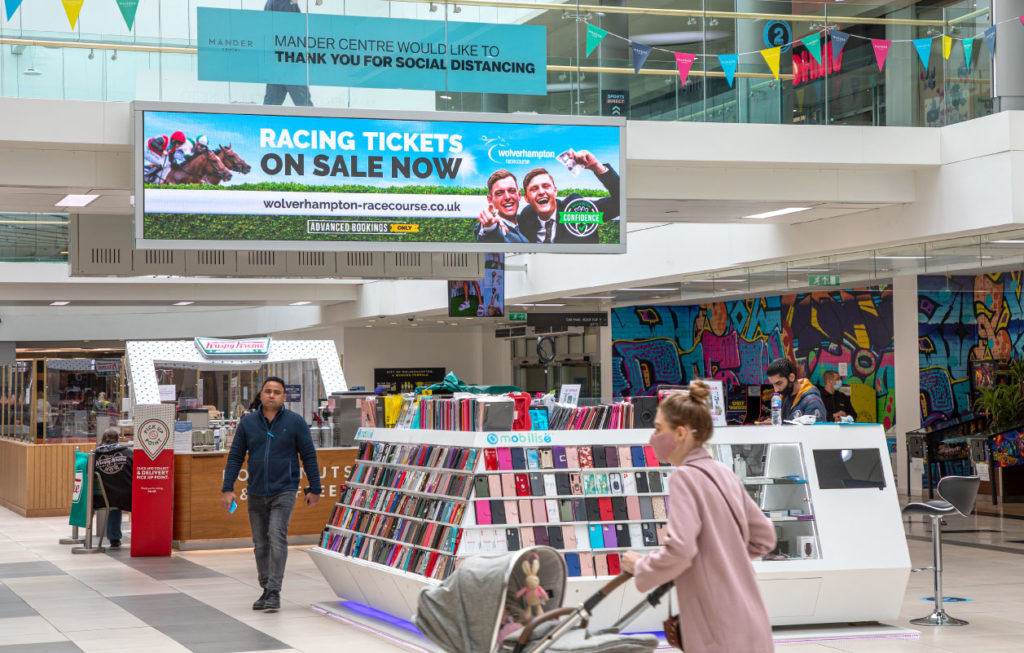 Mander Centre, Wolverhampton - Digital Billboards & Advertising Screens ...
