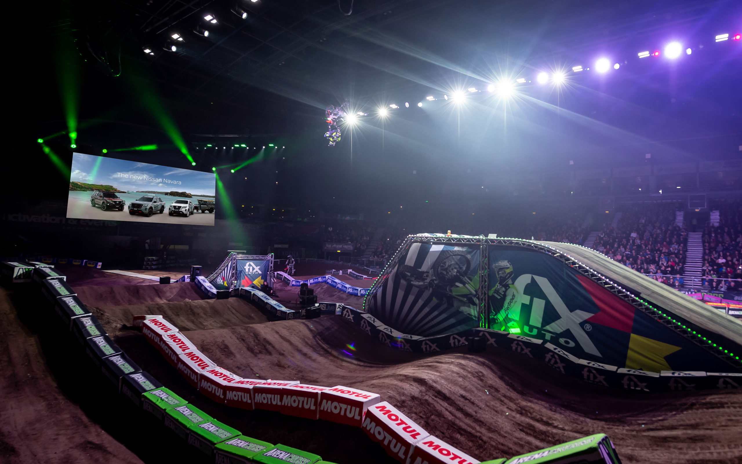 Arenacross 2023 Big Screen Advertising - Elonex Outdoor Media